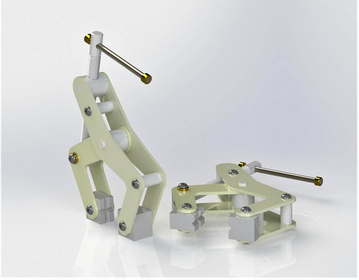 PAIR 4" (100mm) MACHINIST CLAMPS DRAWINGS ONLY – D. Gray Drafting and ...
